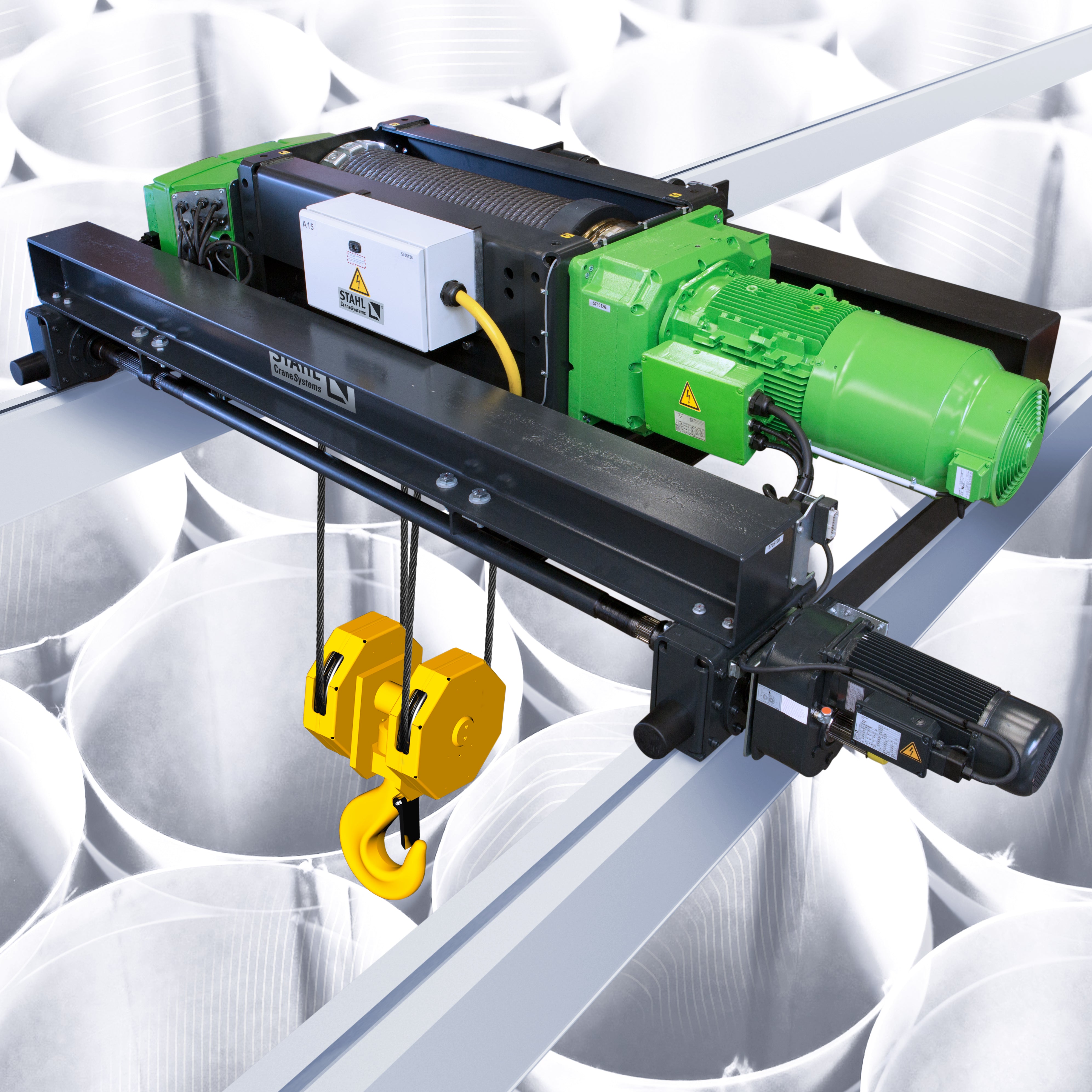 Double Girder Wire Rope Hoists | Crab Units | Lifting Equipment Store USA