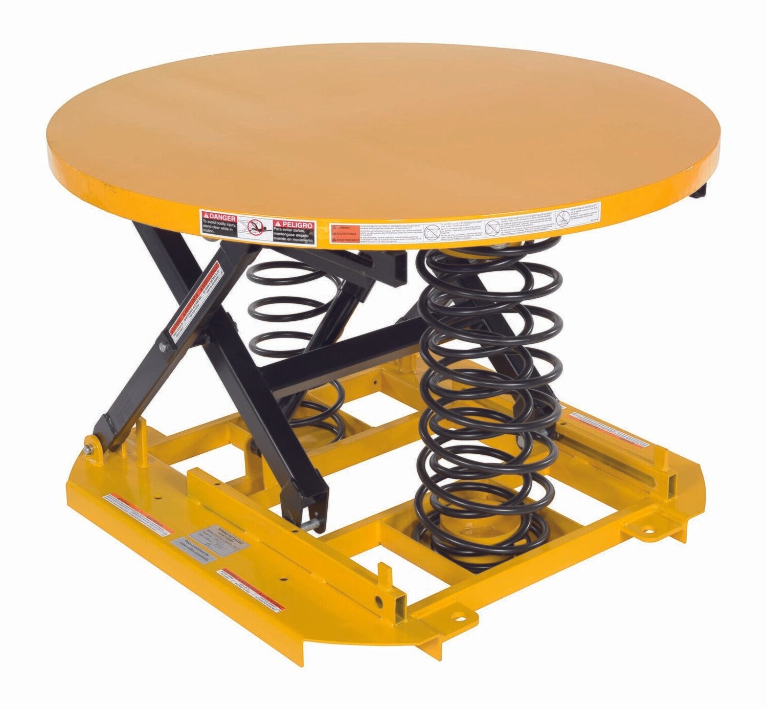 Vestil Automatic Spring-Actuated Pallet Elevating Scissor Lifter ...