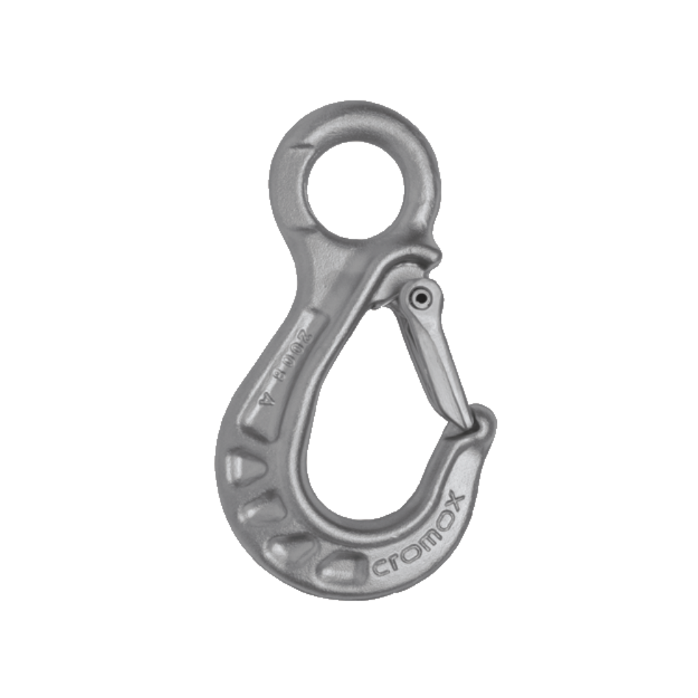 Cromox Grade 60 Stainless Steel Eye Sling Hook w/ Latch – Lifting ...