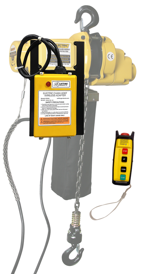 OZ Lifting Wireless Plug & Play Adapter for OZ Electric Chain Hoists ...