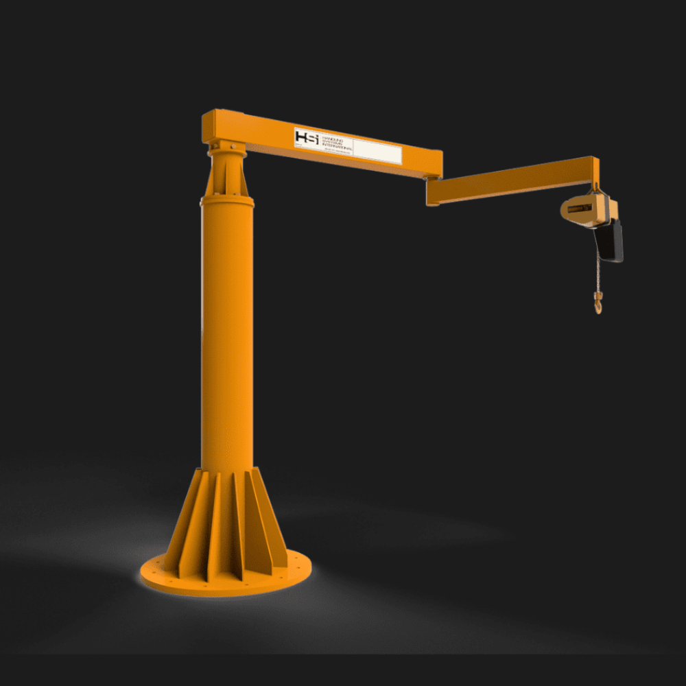 HSI 150lbs Freestanding Articulated Jib Cranes – Lifting Equipment ...