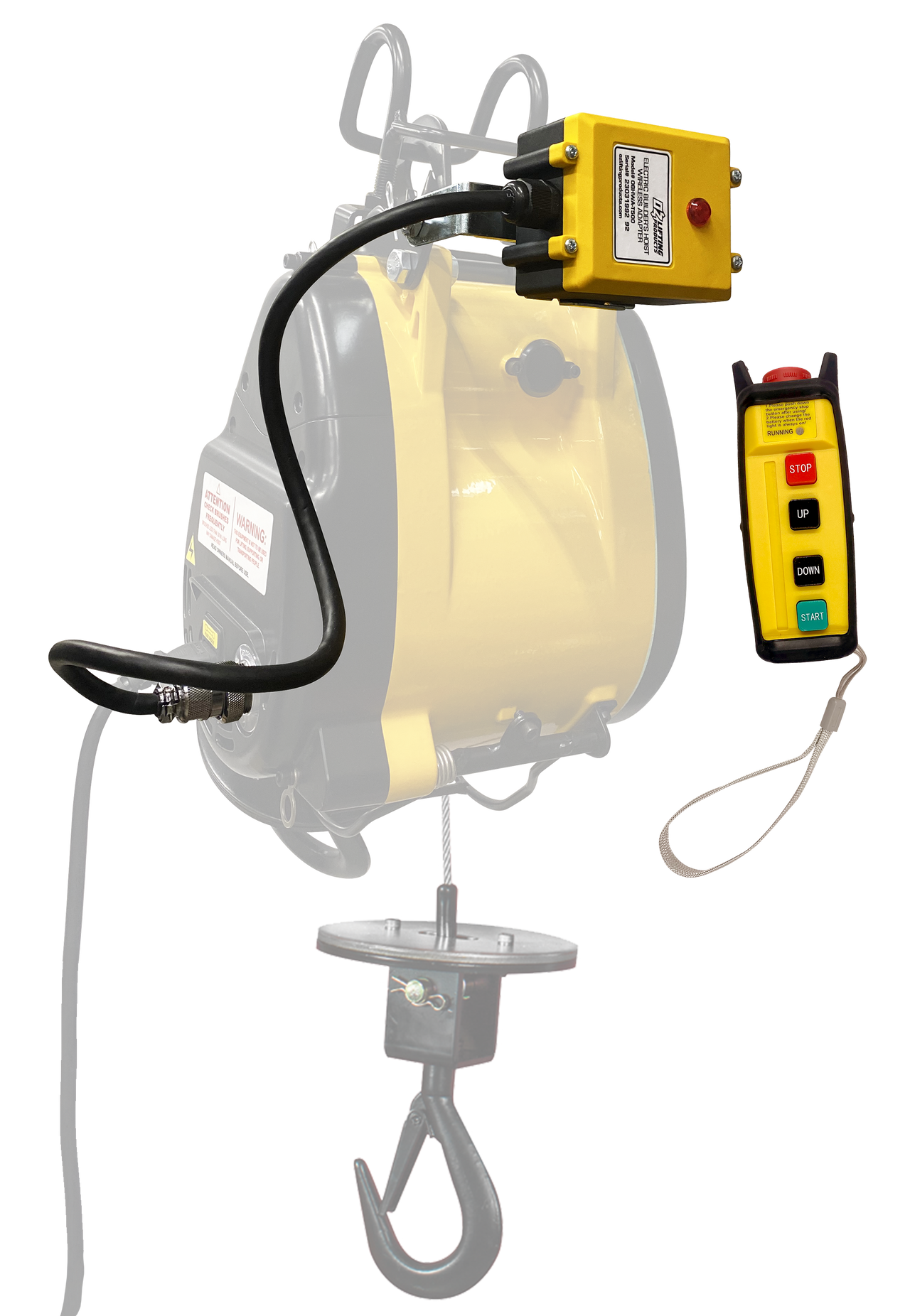 OZ Lifting Wireless Plug & Play Adapter for OBH500 & OBH1000 Builders ...