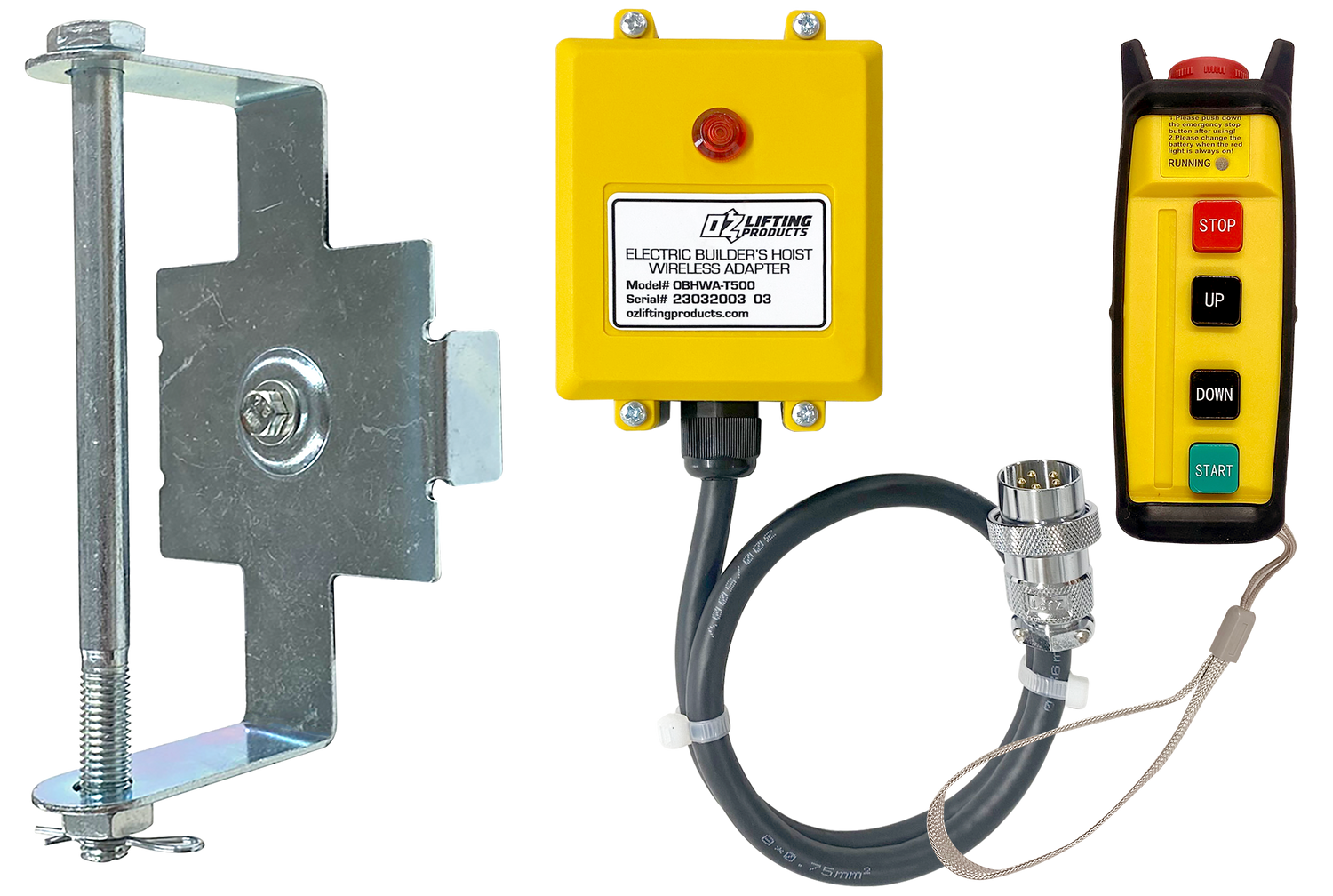 OZ Lifting Wireless Plug & Play Adapter for OBH500 & OBH1000 Builders ...