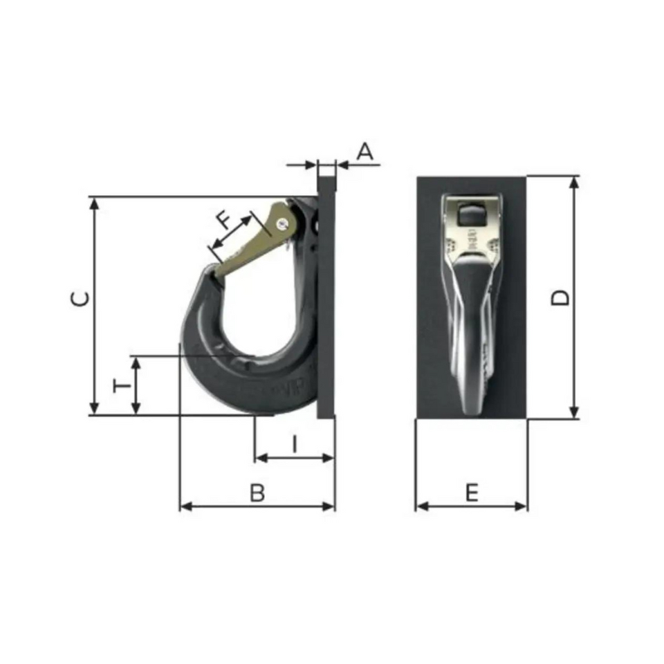 RUD VCGH-S Excavator Hooks, Ready for Welding – Lifting Equipment Store USA