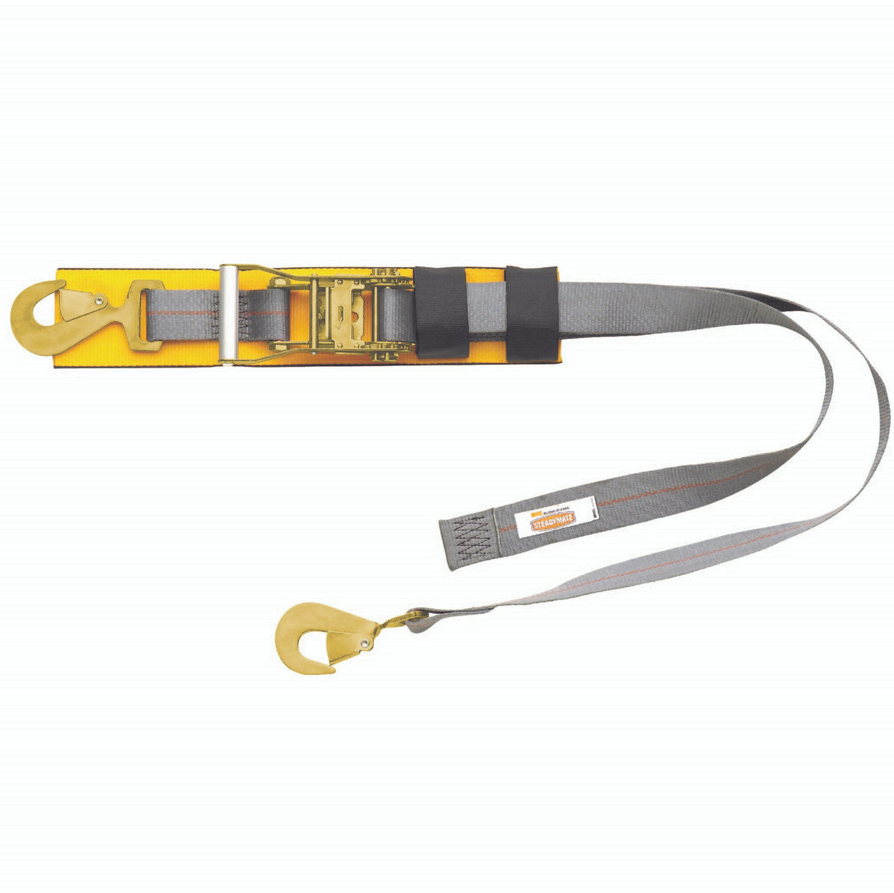 Kinedyne Pair of 2" by 12' Snap Hook Ratchet Marine Transom Straps ...