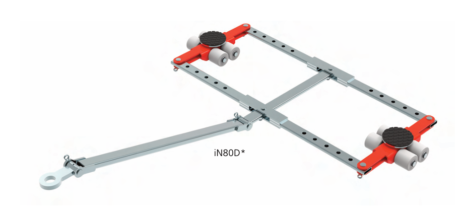 HTS ECO-Skate iN-Series DUO Load Moving Skates with Nylon Wheels ...